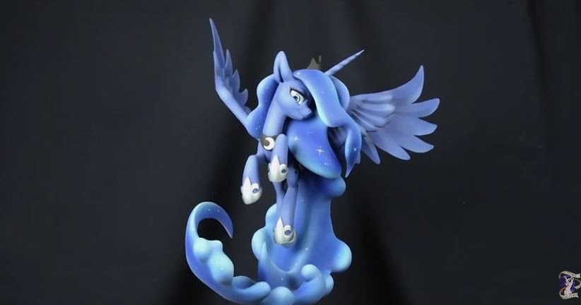 Equestria Daily - MLP Stuff!: Awesome new Luna Figure Created by ...