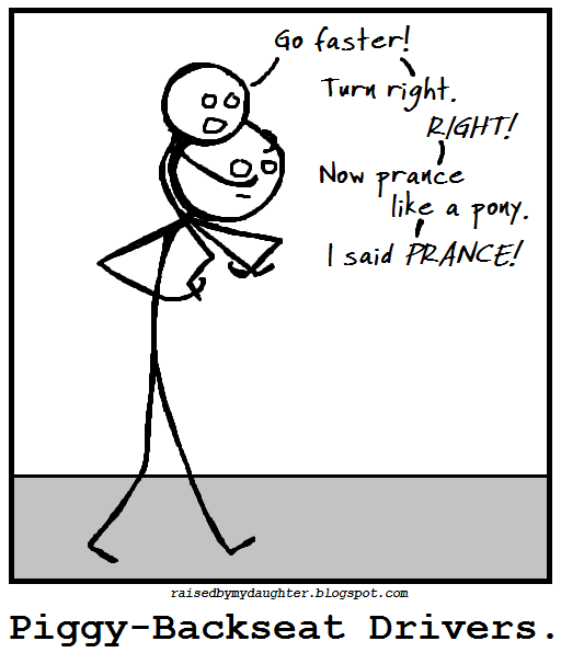 Plain funny - Piggyback Rider