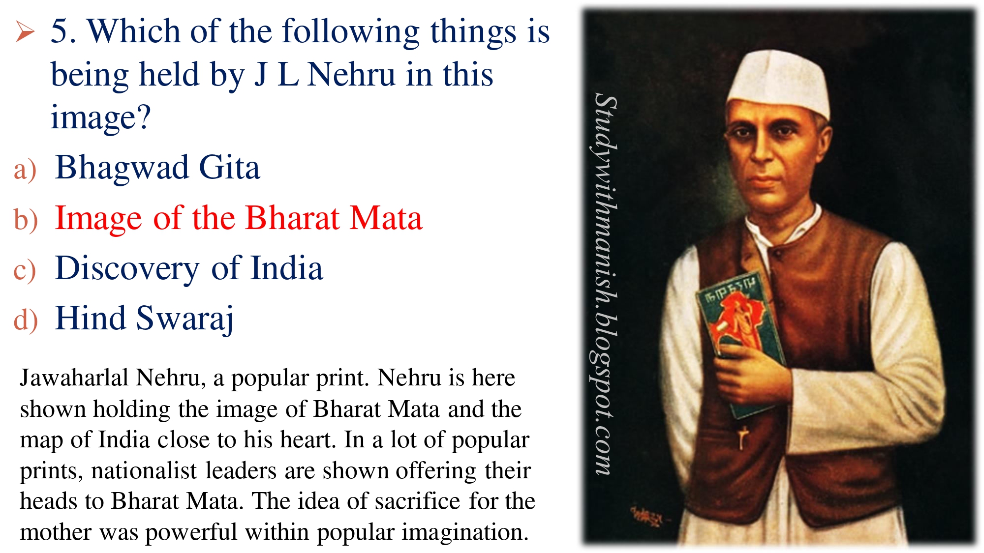 **Picture based Questions with Solutions** **Nationalism in India**Ch-2 ...