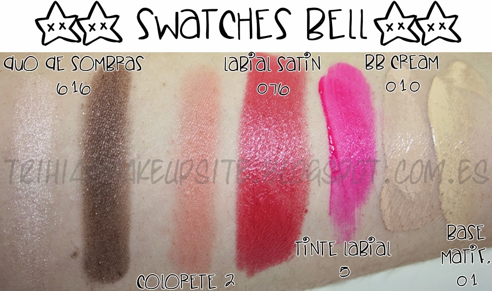 **Trihias Make Up Site**: #280 ♠ Estrenándome con BELL Cosmetics ♠