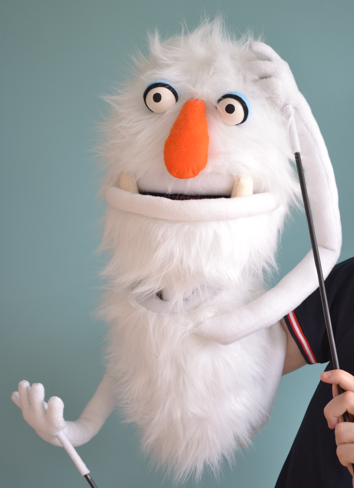 Crooked Studio: Muppet Style Yeti Puppet