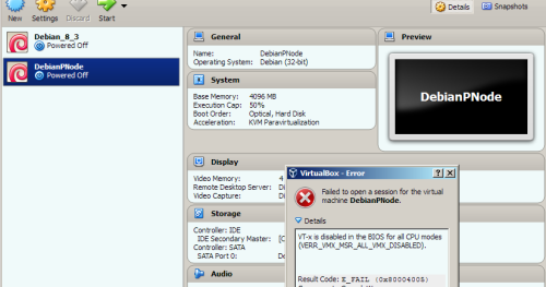Rants And Tips From A Crazy Old Programmer Oracle Vm Virtualbox Just A Misleading Error Message