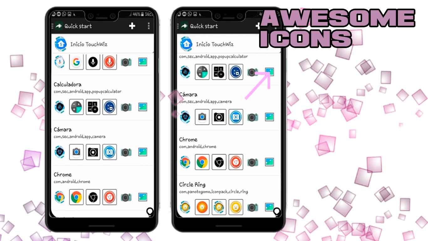 AWESOME ICONS APK PRO LA ÚLTIMA VERSIÓN PARA ANDROID | COMO CAMBIAR A ...