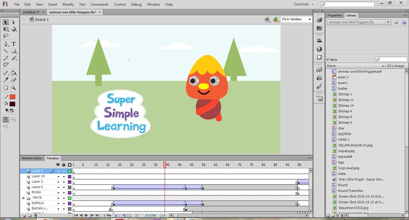Prak 8 – Remake “One Little Finger” by Super Simple Song (Part 2) | ARouf