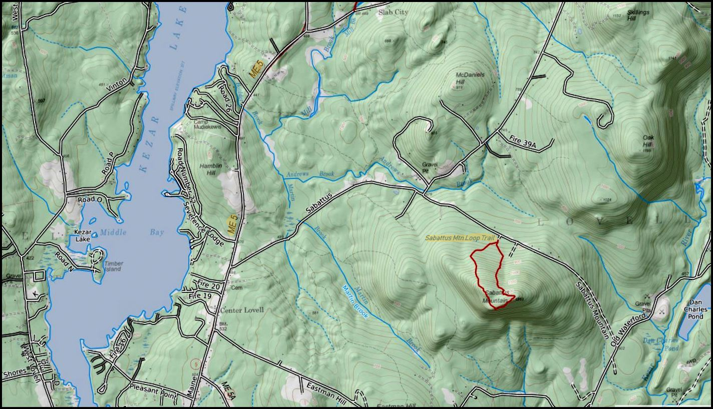 1HappyHiker: A Hike to Sabattus Mountain near Lovell, Maine