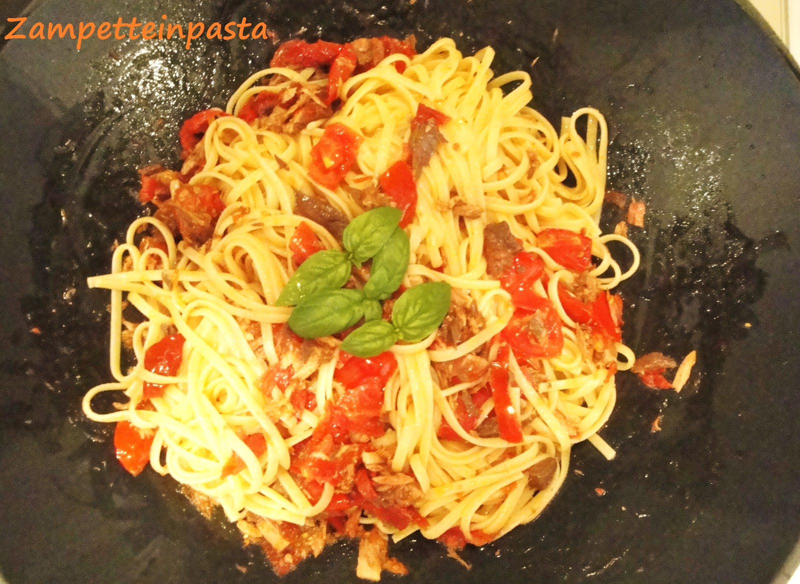LINGUINE CON BUZZONAGLIA DI RICCIOLA | ZAMPETTE IN PASTA