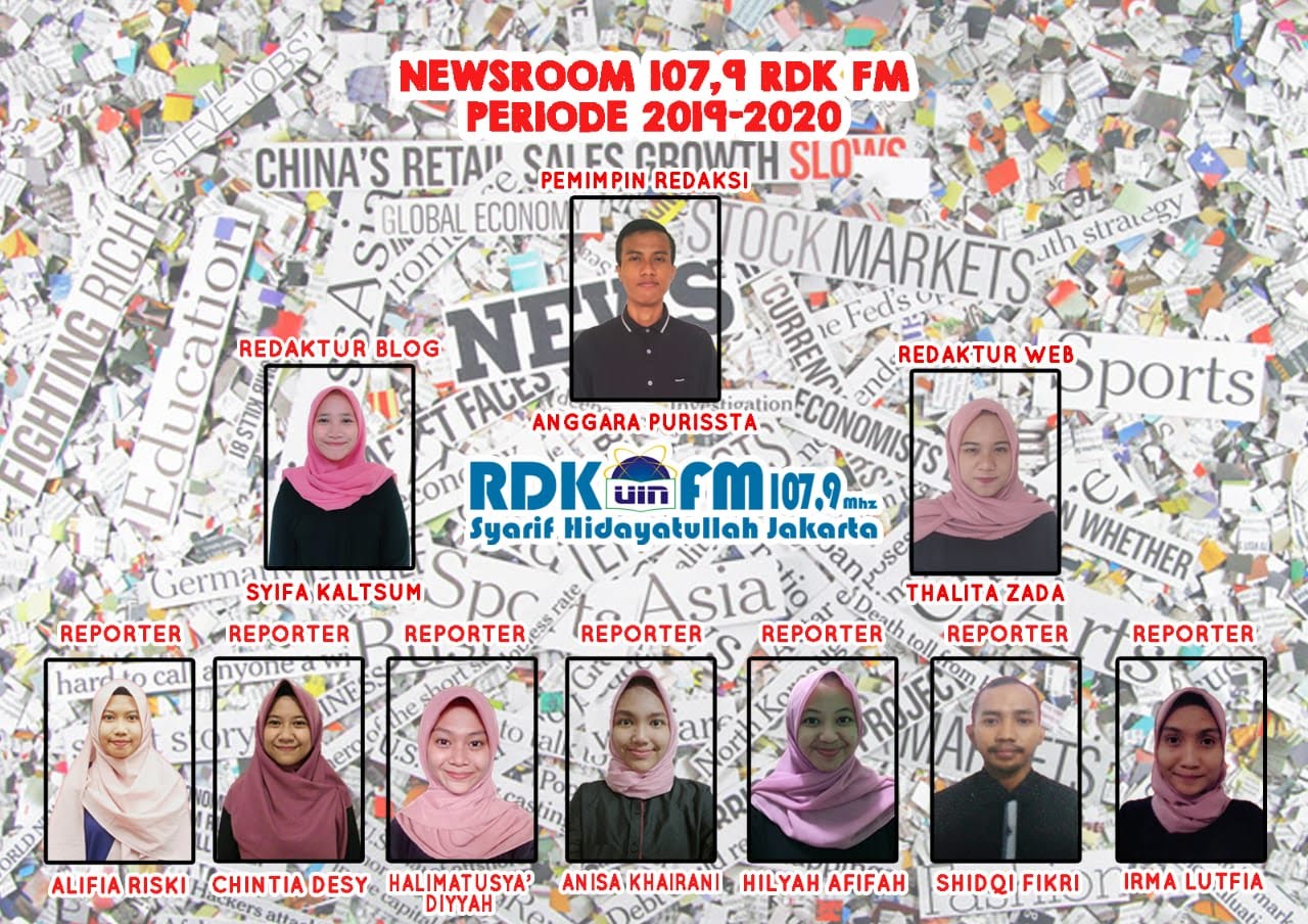 Dewan Redaksi ~ NEWSROOM 107.9 RDK FM