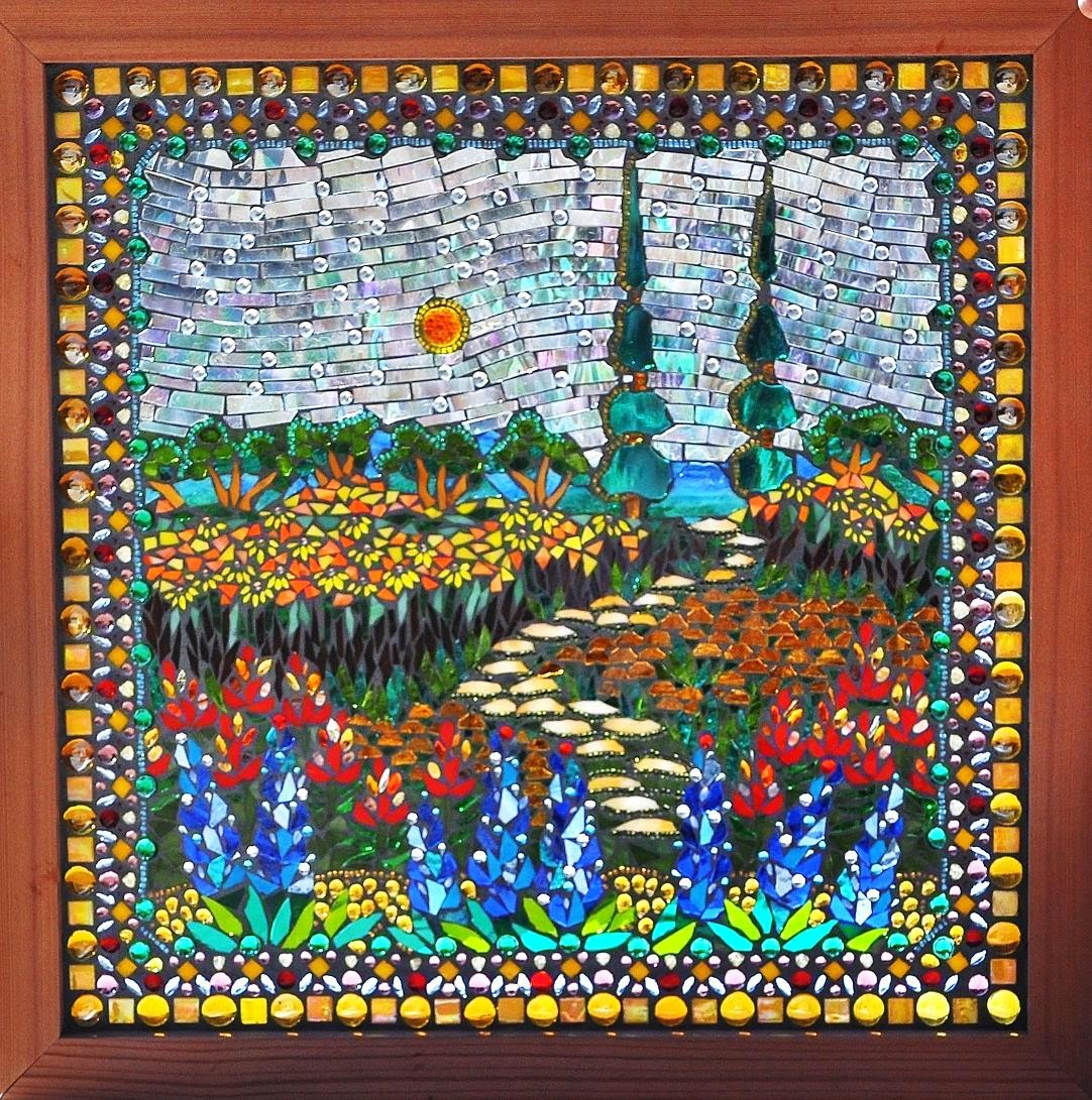 Kathleen Dalrymple - Glass Artist: The Path Through the Garden - glass ...