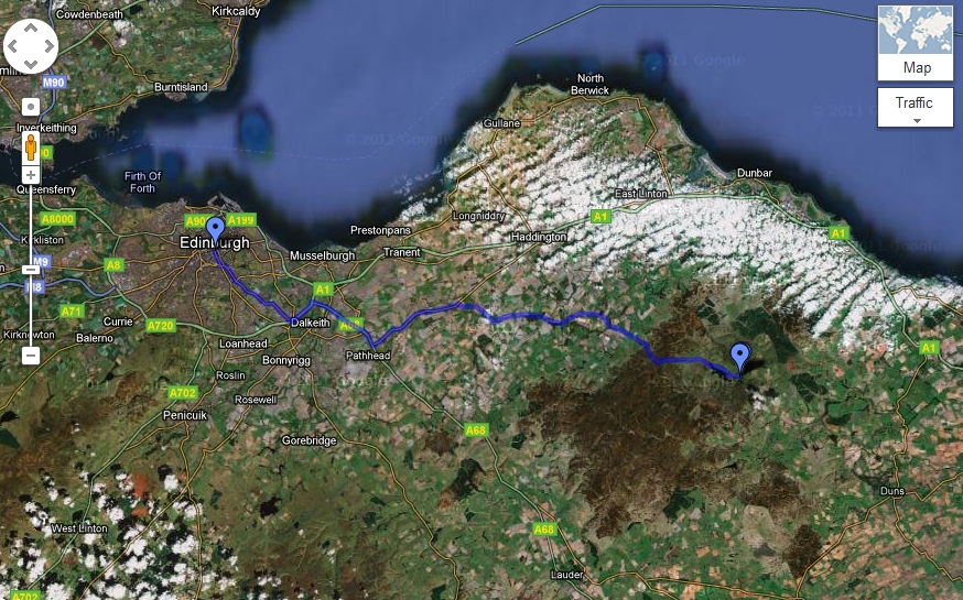 The Edinburger: Whiteadder Reservoir