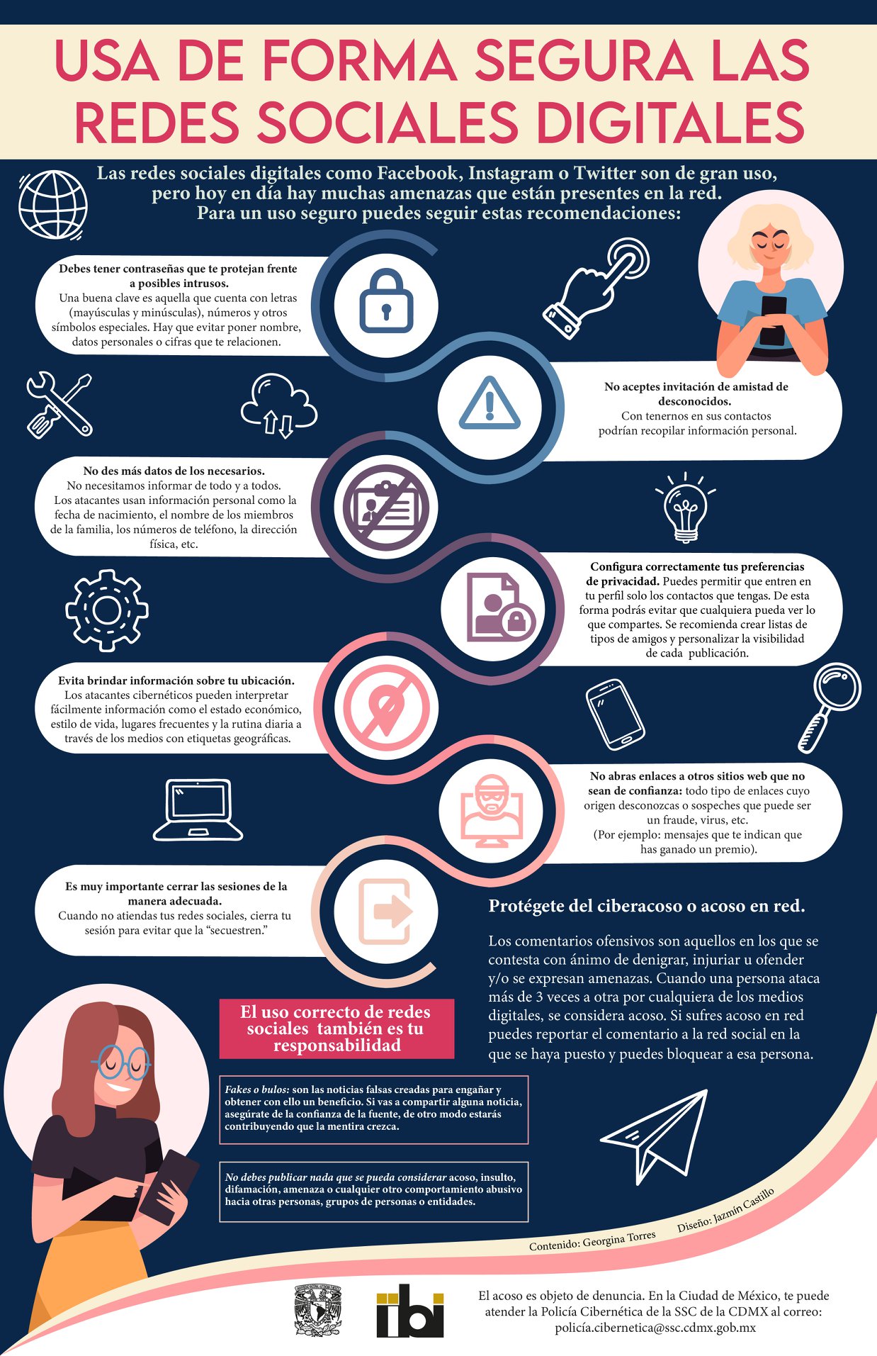 Cómo usar de forma segura las redes sociales