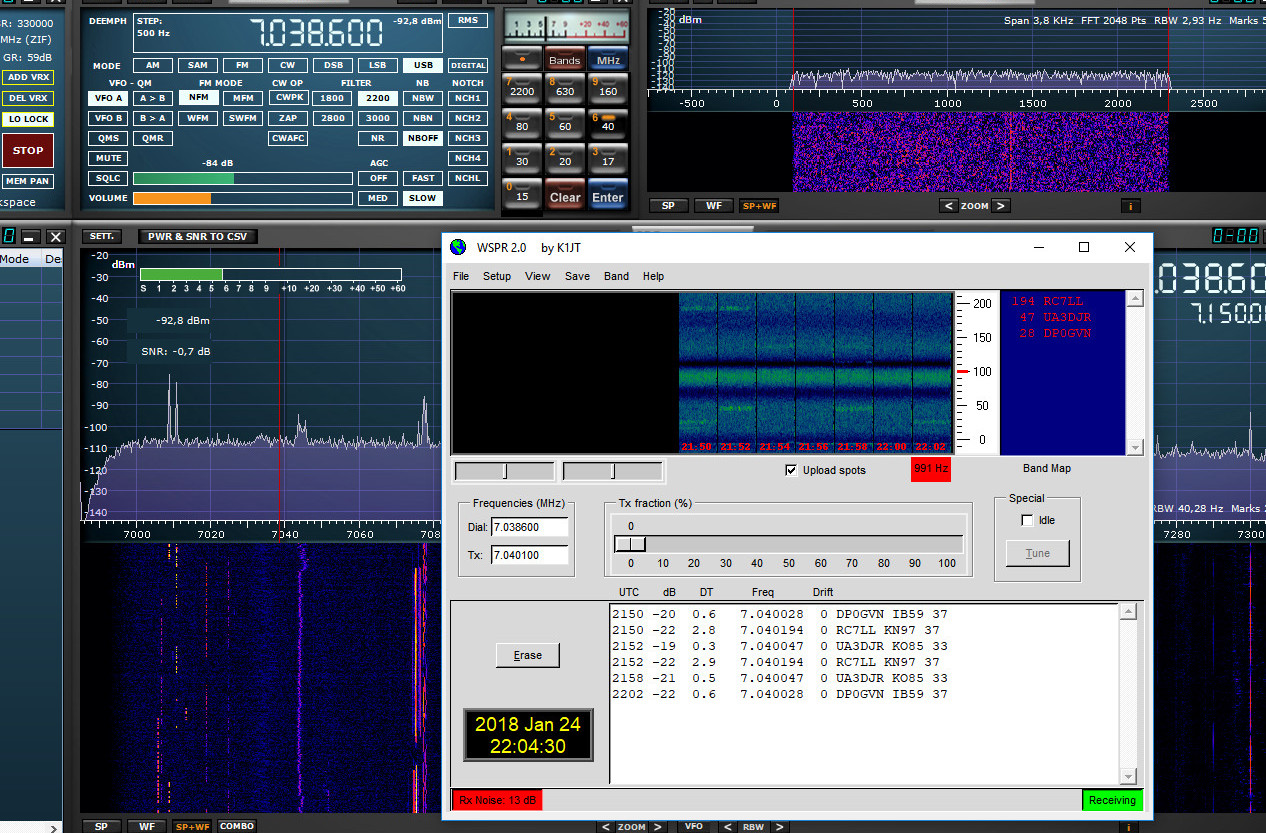 PA7MDJ Amateur Radio Blog: WSPR monitoring and the SDRPlay RSP1A 1 kHz ...