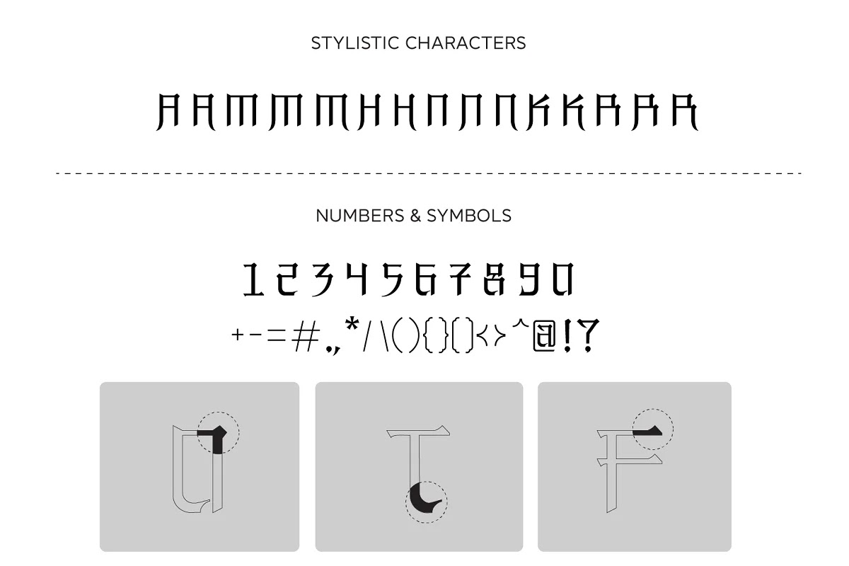 Font LuongTuong Typeface - Vietnamese Display Typeface