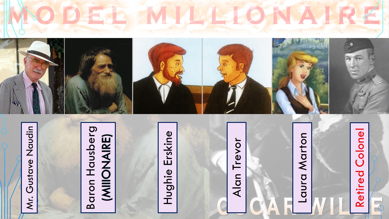 MAGIS: The Model Millionaire, Oscar Wilde