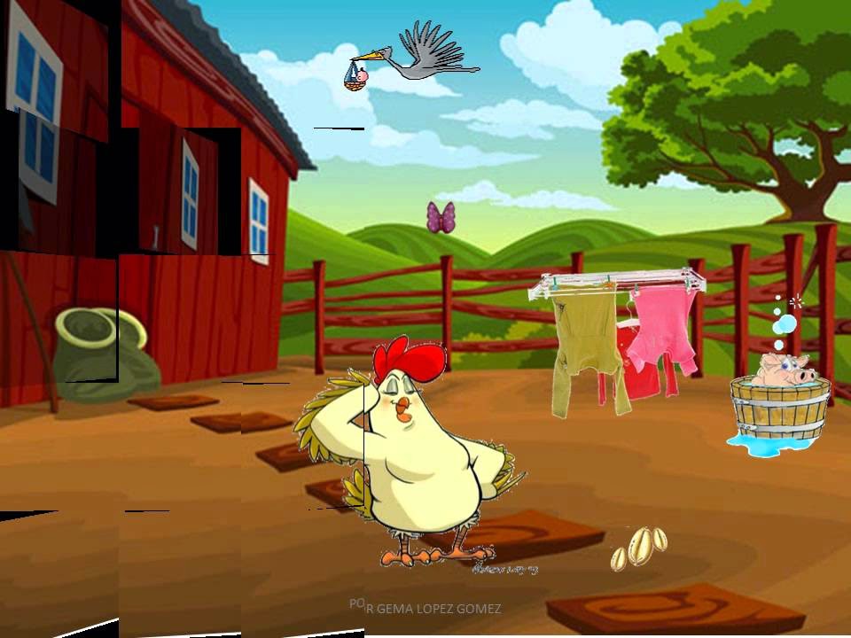 Cuentos Clásicos Infantiles: La gallinita roja