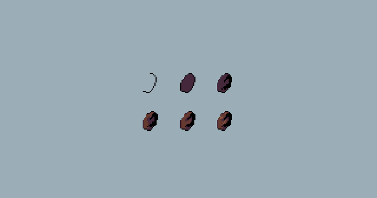 Pixelart001: Pixel art Rock in 6 steps tutorial