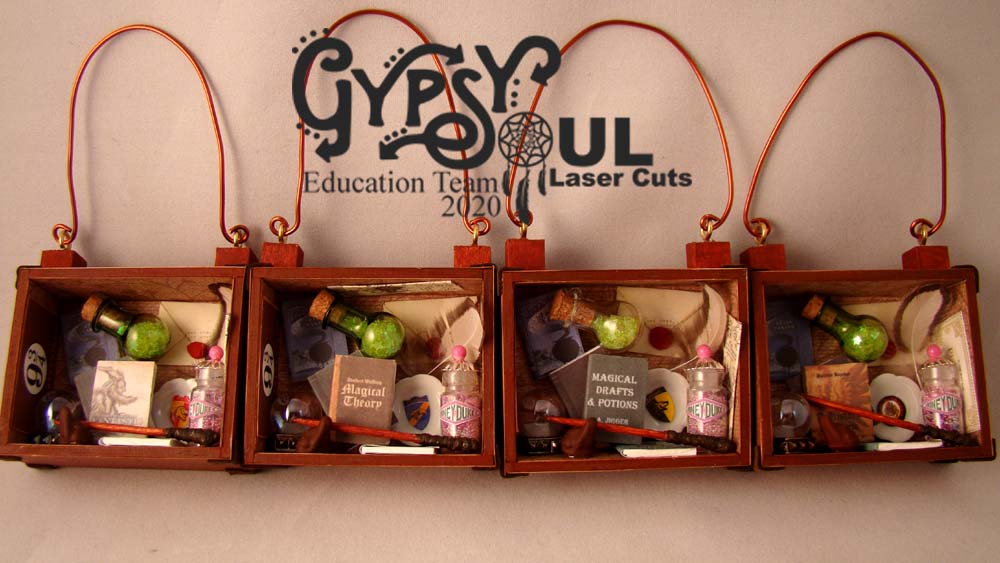 GSL Cuts: Wizard Trunk Ornaments