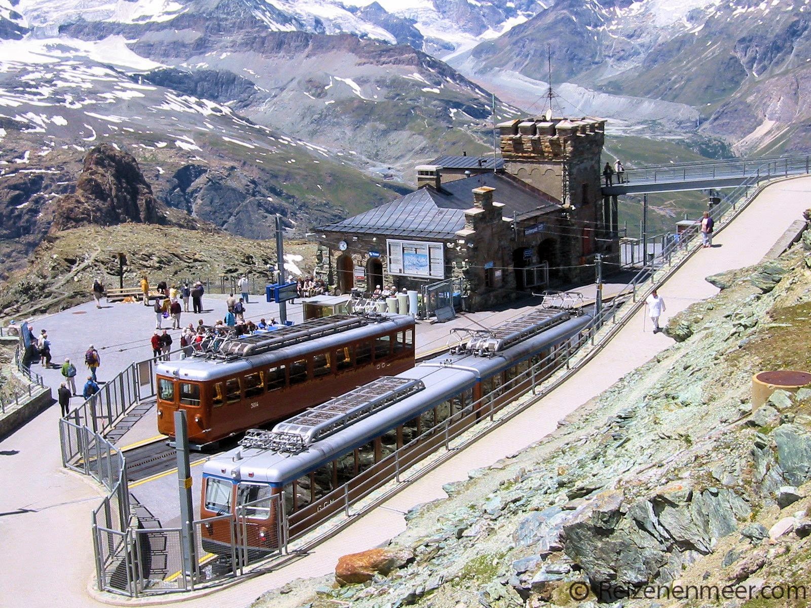 Matterhorn / Treinreis van Brig naar Zermatt