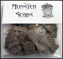 Beachy's Craft Cottage: Monster Scabs Treat Bag Toppers