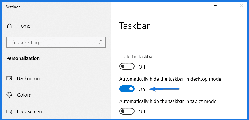 Windows 10 Taskbar Won't Hide in Fullscreen [100% Fixed]
