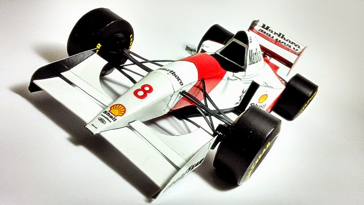 McLaren MP4/8 - F1 Paper
