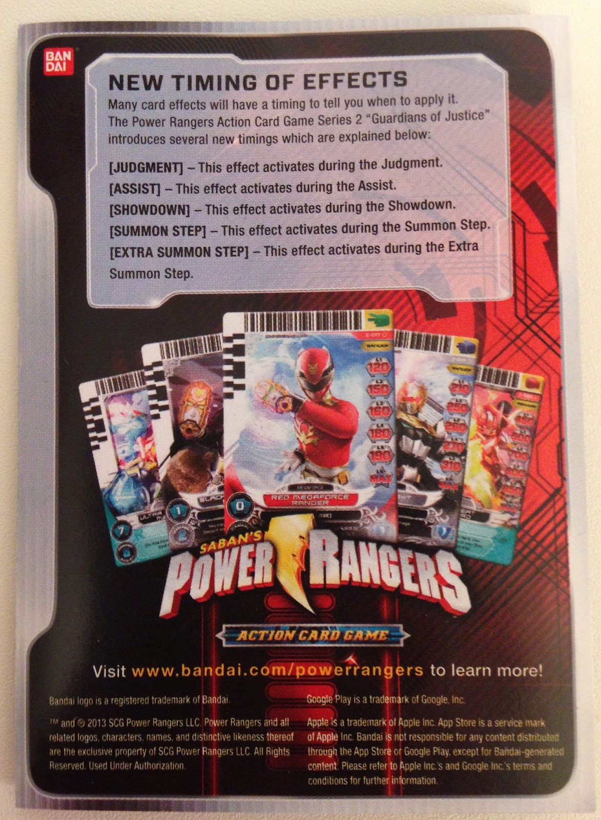 Figured Out: Power Rangers Action Card Game (Series 2 Guardians of Jusitce)