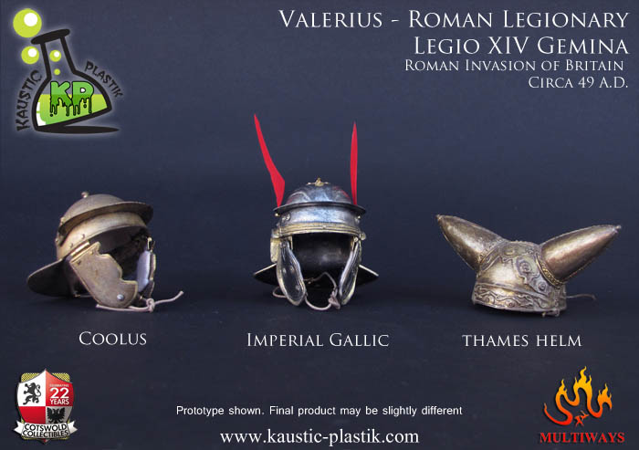 toyhaven: Kaustic Plastik Roman Legionary - Legio XIV Gemina
