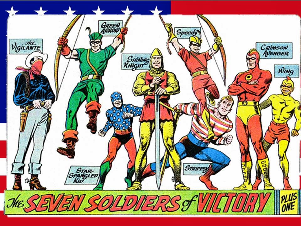 Dave's Comic Heroes Blog: Original Seven Soldiers of Victory