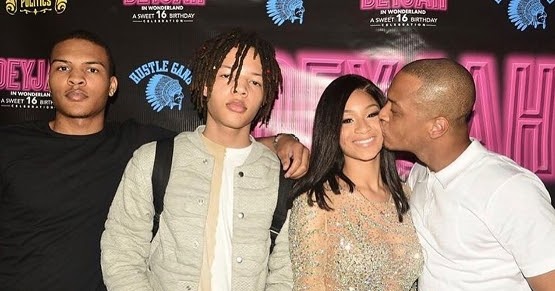 Welcome To The Daily Blog : American rapper T.I celebrates his daughter ...