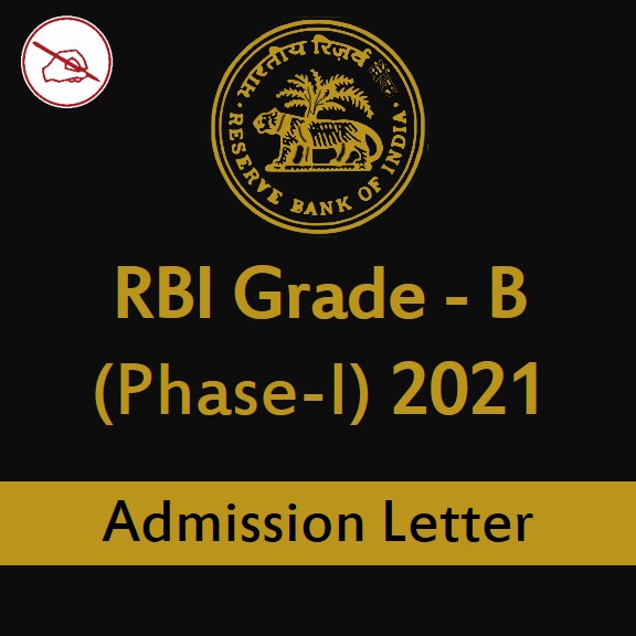 Rbi Grade B Phase I Admit Card 2021 Released