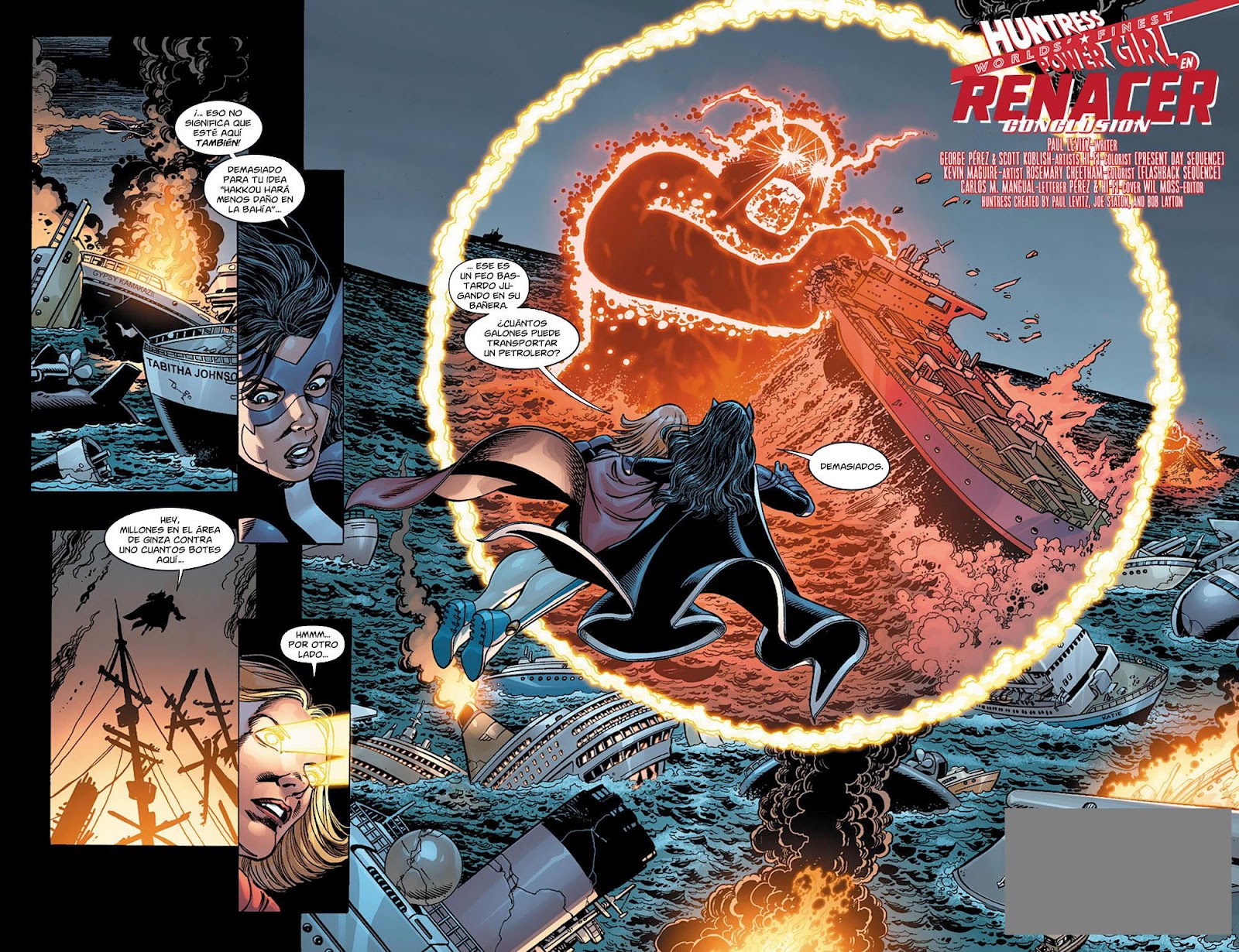 COMIC BOOK FAN AND LOVER: CAZADORA / POWERGIRL, WORLD´S FINEST: RENACER ...