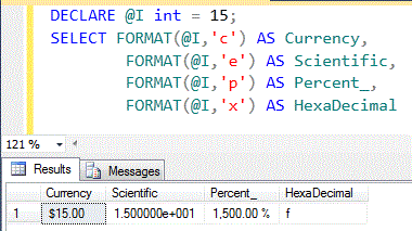 SQL Server Denali: Format(), a Most Wanted Function : Connect SQL