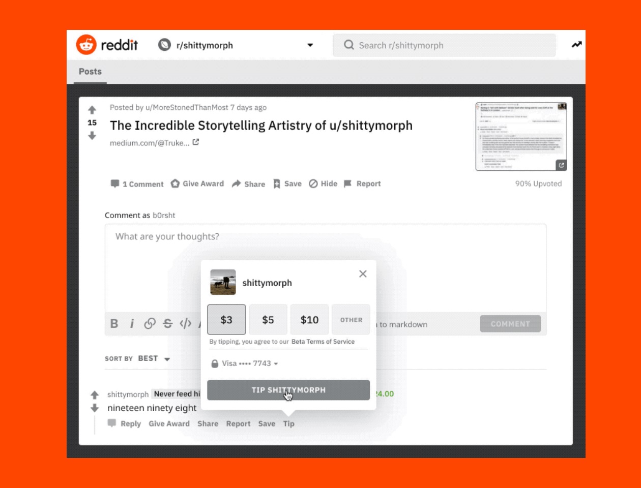 Reddit Users Can Tip Real Money To This Lucky Fellow - But There Is A ...