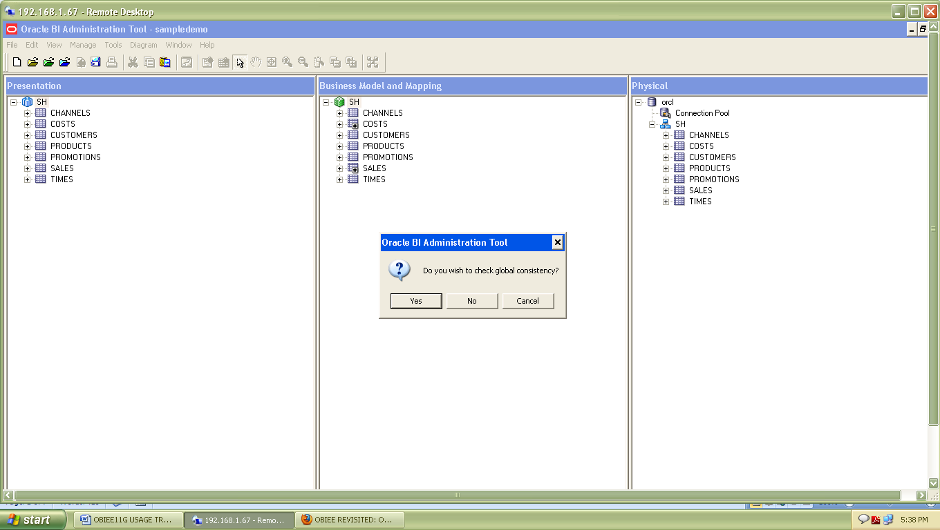 Diksha Sea: [OBIEE 11g] Usage Tracking