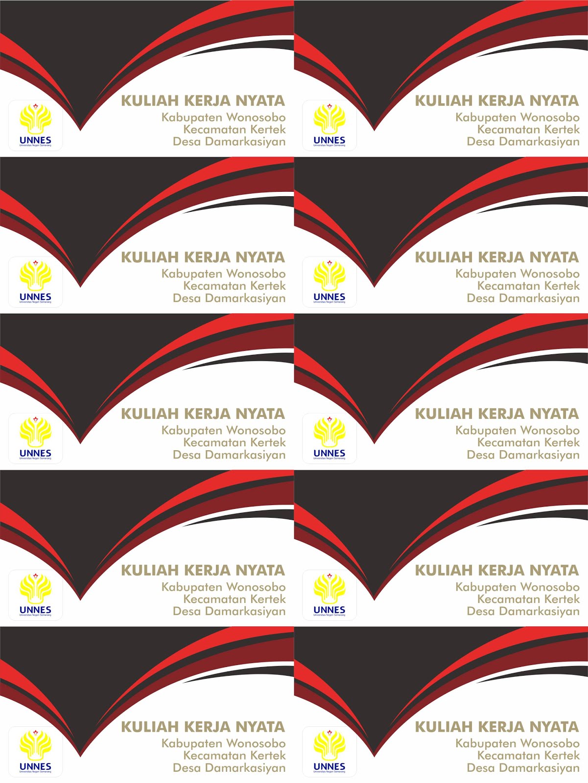 Desain/Template Cocard Saku