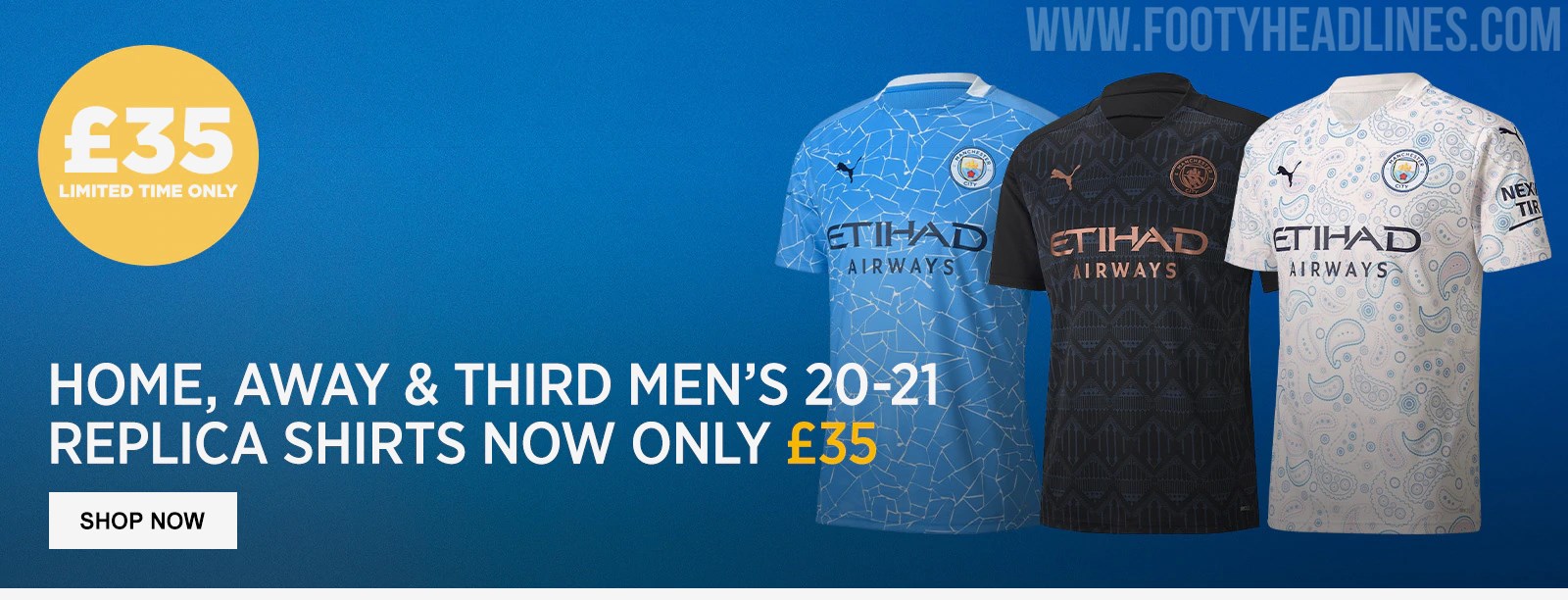 All 3 Man City Kits Available for Just 35 GBP - Footy Headlines
