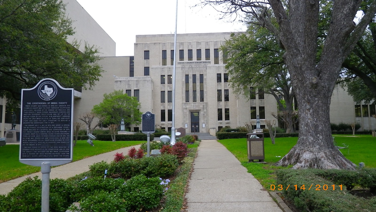 Texas Courthouse Tour: March 14 ESBCCT: Longview, Marshall, Jefferson ...