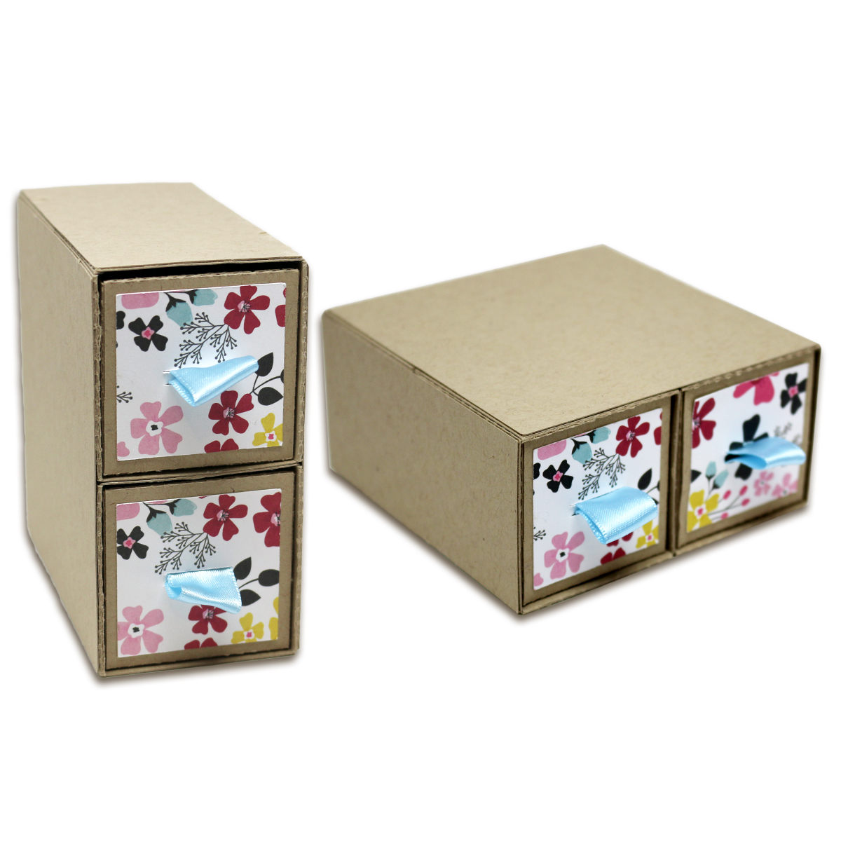 4 Drawer Storage Cube | Bits of Paper