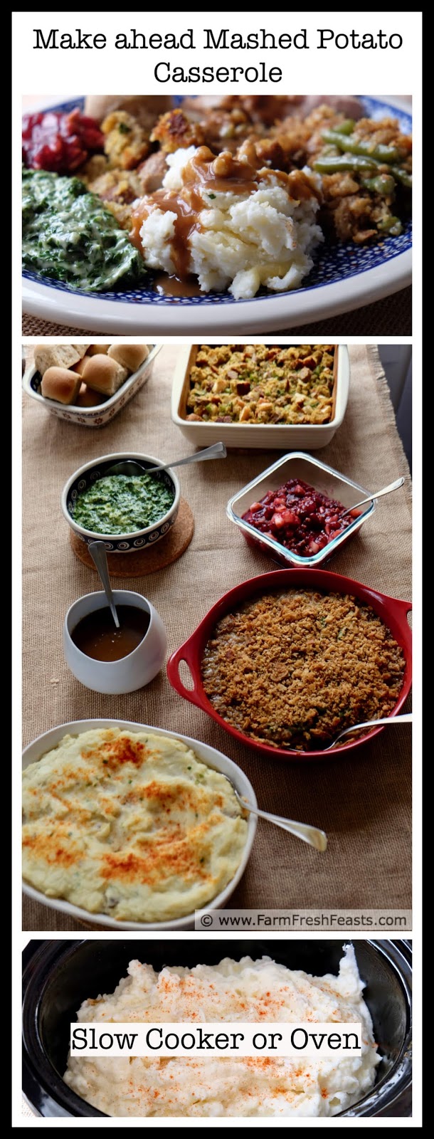 Farm Fresh Feasts: Make Ahead Irish Mashed Potato Casserole
