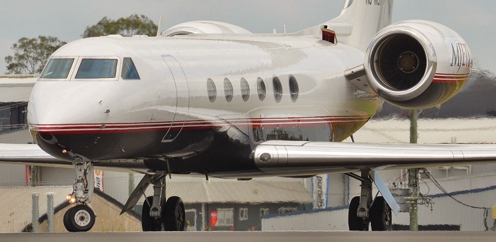 Central Queensland Plane Spotting: MJets Thailand Gulfstream G-V Bizjet ...