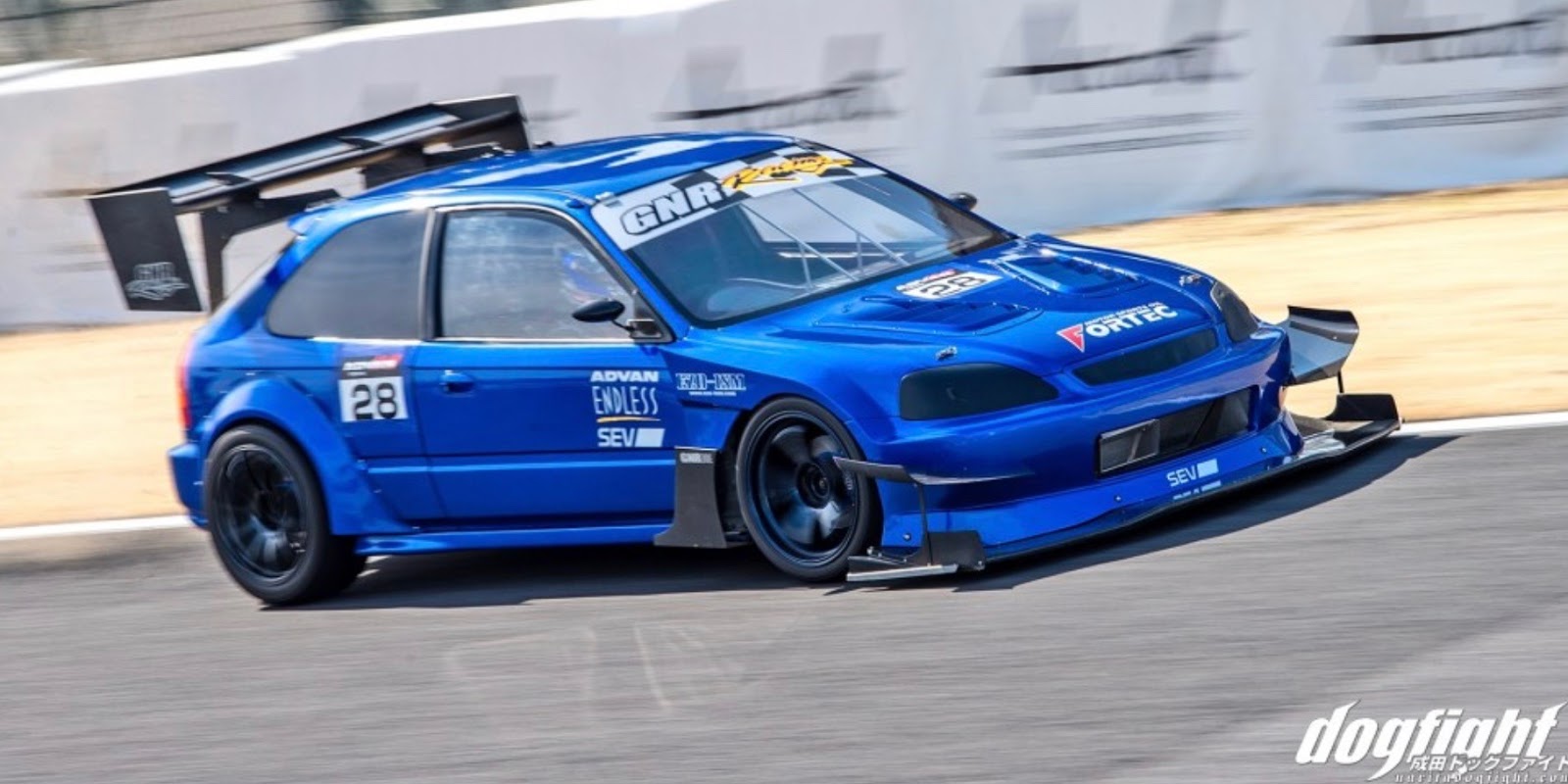 HECHTSPEED: INSPIRE: GNR EK9 Tsukuba time attack machine