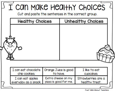 Just Wild About Teaching: Fruits and Veggies Health Pack!