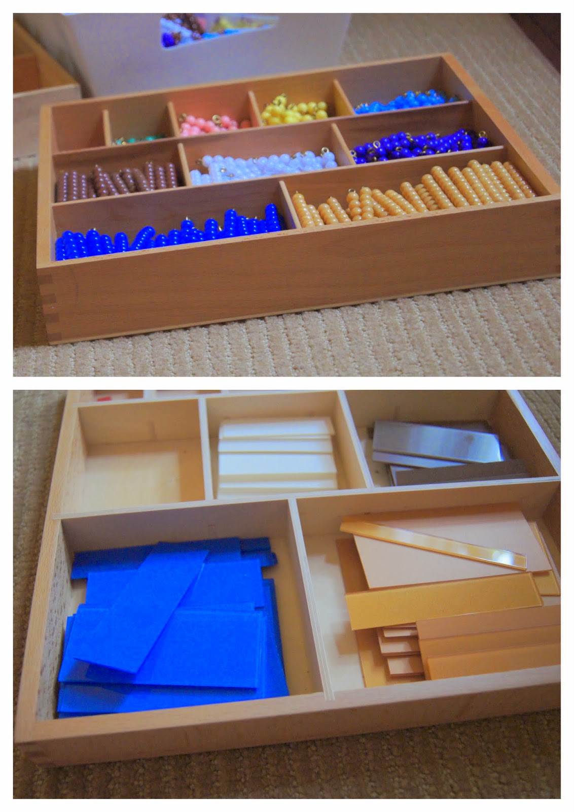 Decanomial Bead Box, Montessori Multiplication At Home - "Making ...