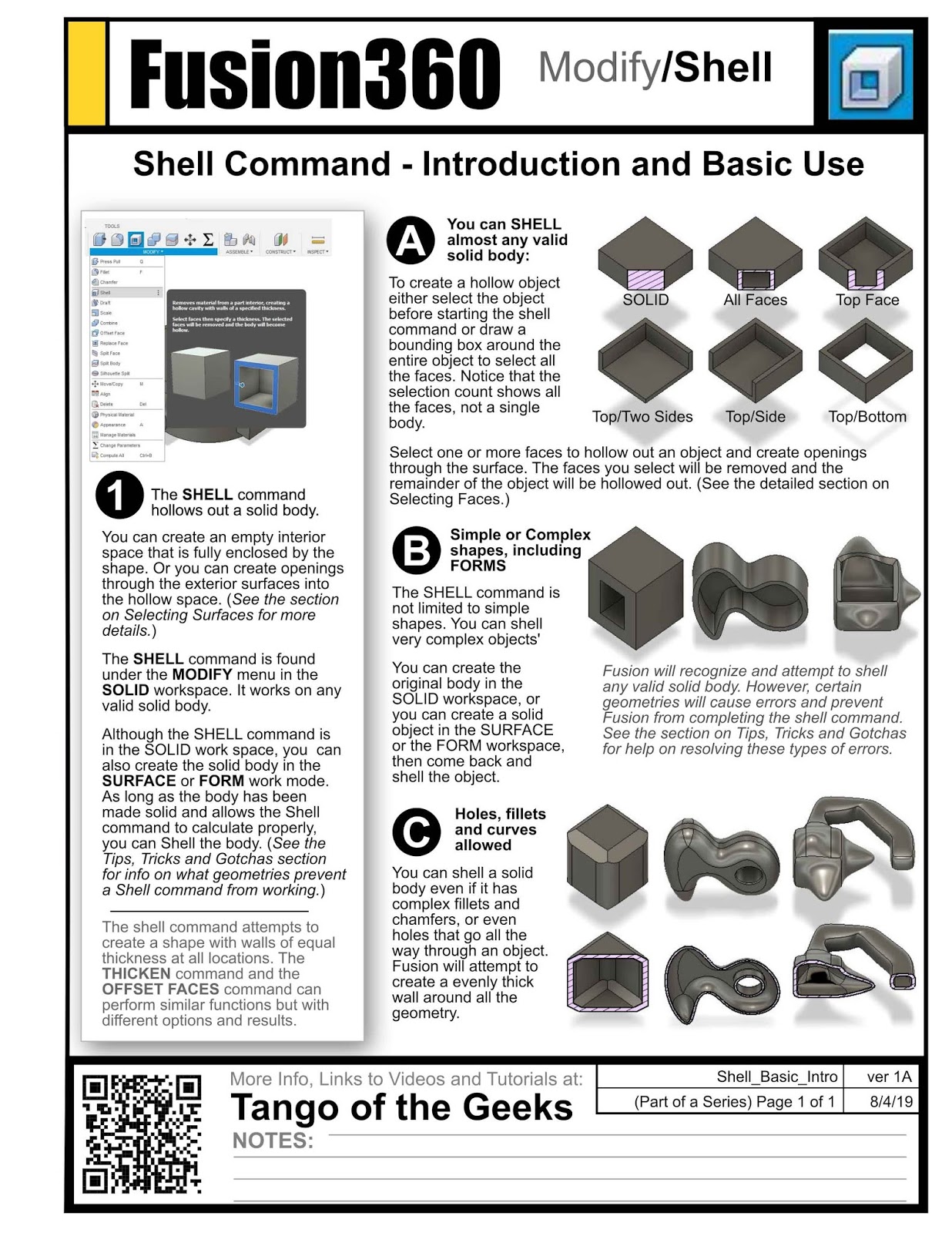 Tango of the Geeks: Shell Command Intro in Fusion 360