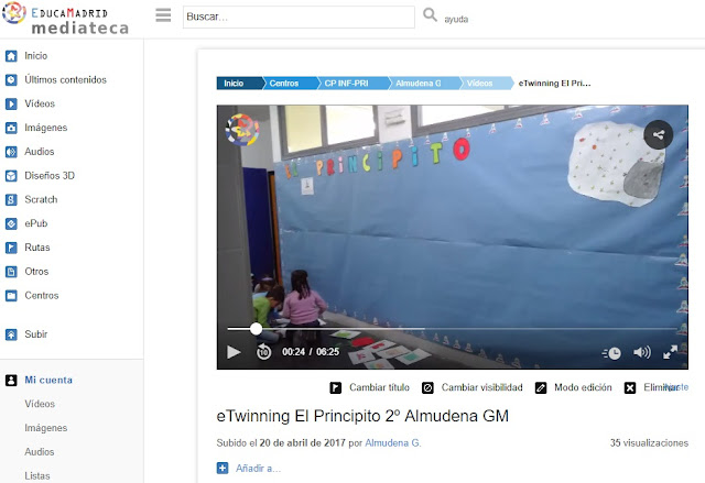 __ Nuevas "Ticzas" para el aula __: PLATAFORMA DE EDUCAMADRID