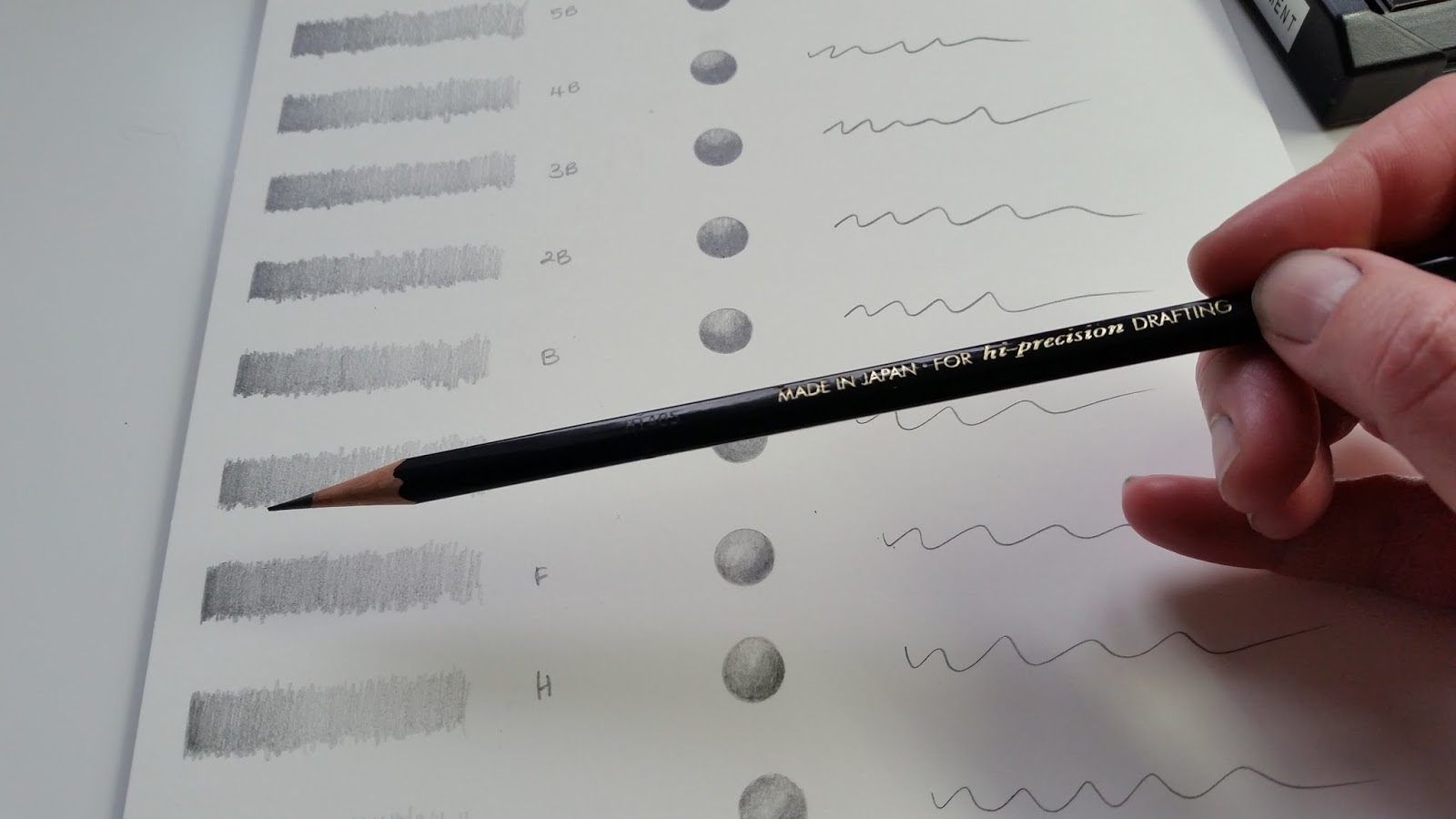 The Natural Year: Exploring your art materials - Graphite pencils