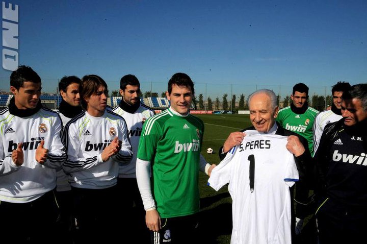 Wallpaper Picture Arts: Real Madrid Players Meet Israel President