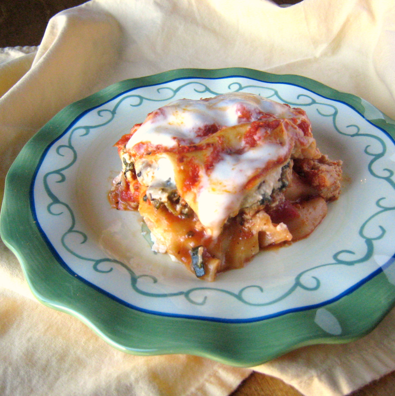 Common Sense Cooking: Slow-Cooker Turkey and Vegetable Lasagna