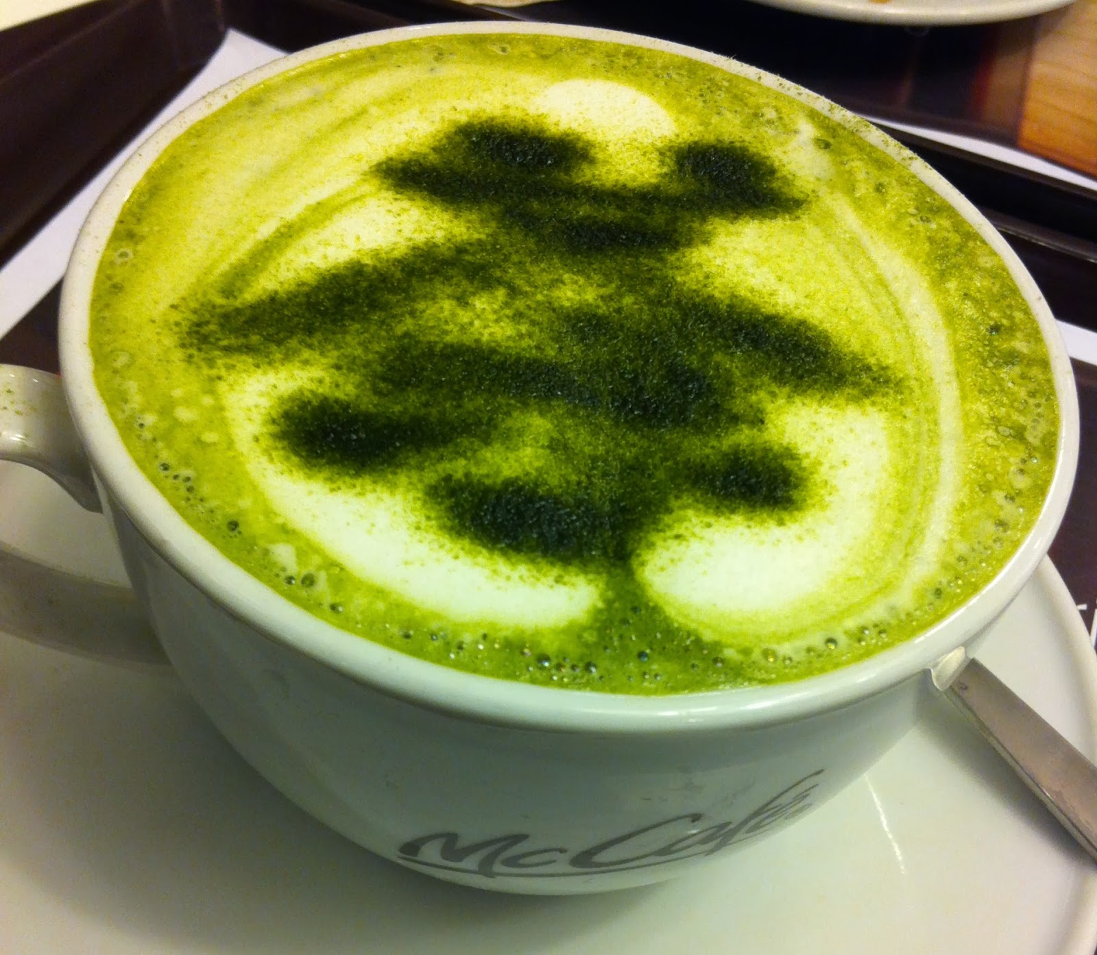 Green Tea Latte at McCafe - Musings