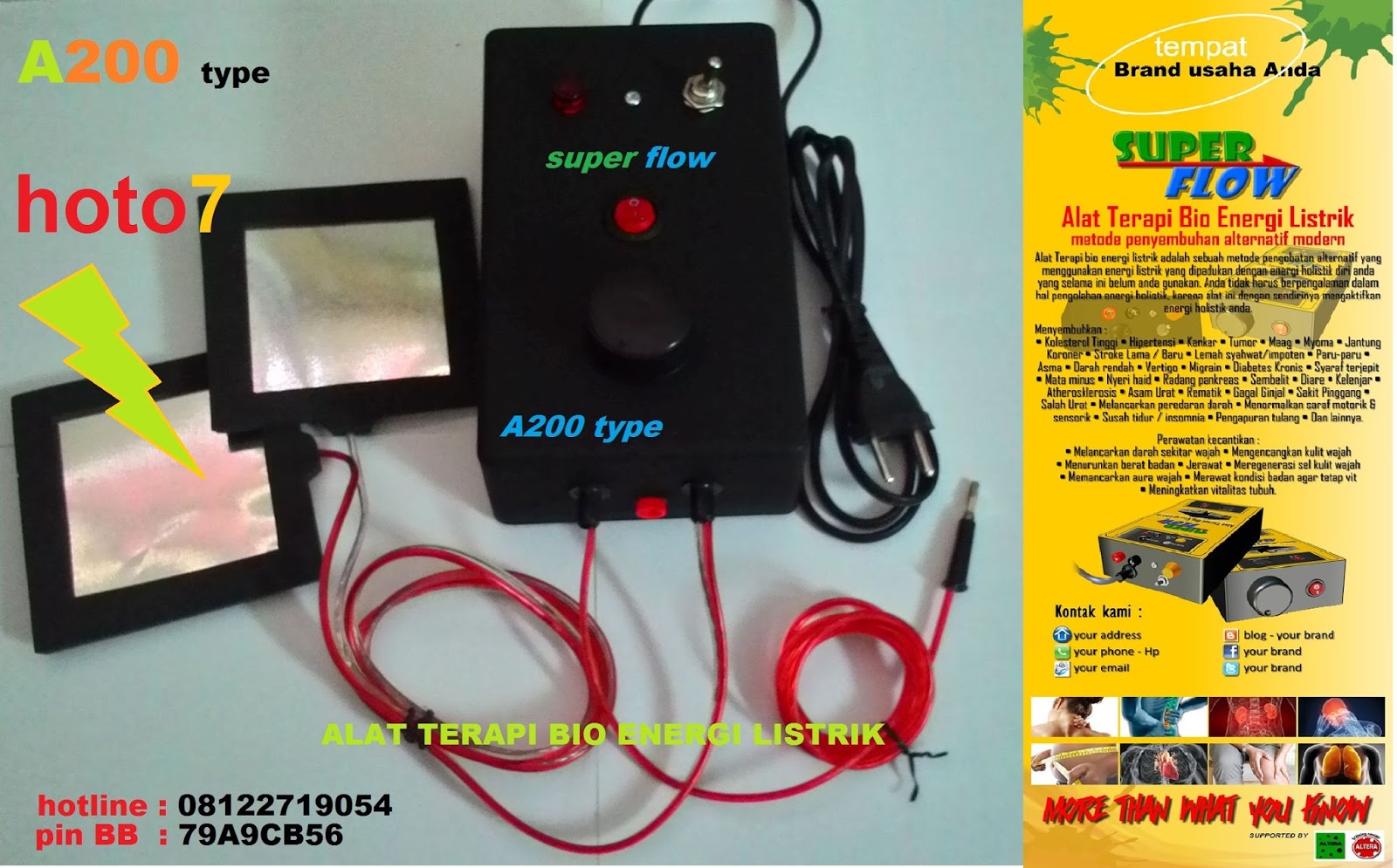 ALAT TERAPI LISTRIK MODERN : PRODUK TERBARU