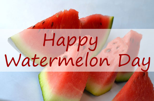 Watermelon Day - Quilts and Recipes!
